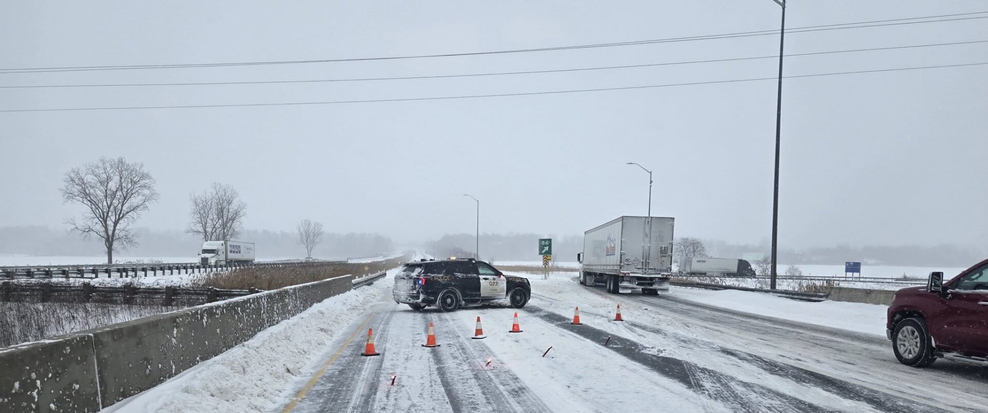 Road closures, more snow and high winds as Lambton storm continues ...